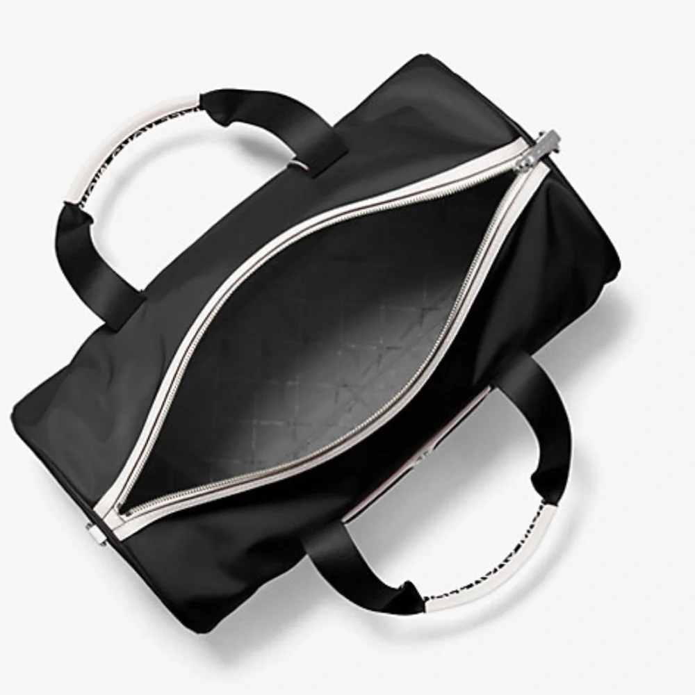 Michael Kors | Bags | Michael Kors Black And White Duffel Bag | Poshmark